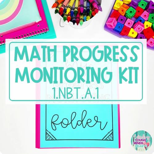 Tier II Math Intervention Progress Monitoring Kit for 1st Grade Tier 2 ...