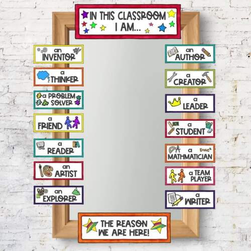 In This Classroom Student Affirmation Station - Classroom Decoration