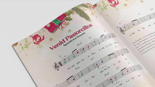 Venid Pastorcillos - Aguinaldo from Venezuela | Christmas Carol | Sheet ...
