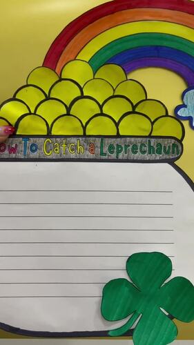 St. Patrick's Day Writing Activities - English& Spanish by Grading With ...