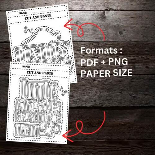 Dinosaurs craft | Cut and Paste Templates for Preschoolers - Winter ...