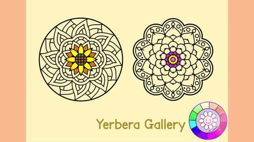 Mandala House Ten || Coloring Pages by Yerbera Gallery | TPT