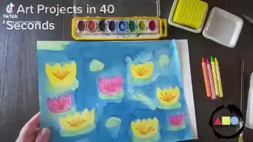 Bundle of 3 Claude Monet Impressionism Art Project Lesson Plans | TPT