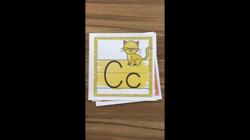 Alphabet Posters Watercolor by The No Prep Teacher | TPT