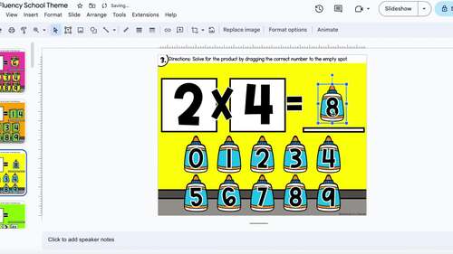 Multiplication Fact Fluency x1-10 Bundle | Missing Factor | Google Slides