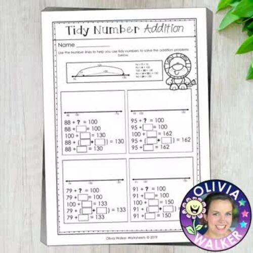 Tidy Number Strategy to solve addition and subtraction equations ...