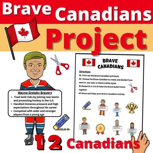 Brave Canadians Activity Canada Resource with Decor and Craft by ...