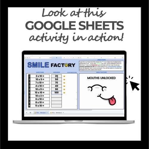 Multiplication Fluency Practice (10s) | Multiply by 10 | Digital Activity