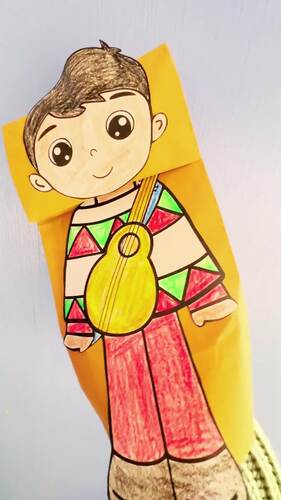 Las Posadas Puppet Craft Bundle, Printable Mexican Christmas Activities ...