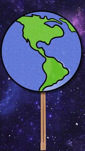 Blood Moon 2025 Stick Craft Fun Total Lunar Eclipse Sun Full Moon STEM ...