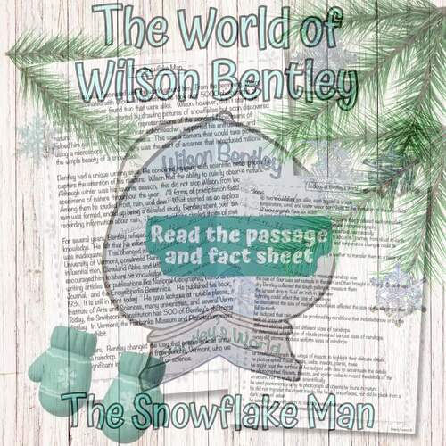 Fun Winter Snow Globe Writing Craft:Wilson Snowflake Bentley Nonfiction ...