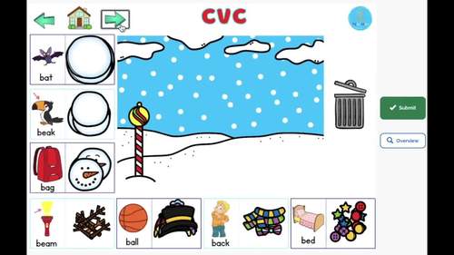 Apraxia Game - Build a Snowman - Speech Therapy/ Winter/ Christmas