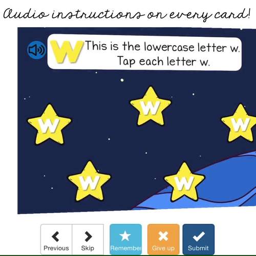 Alphabet Activities - Letter Ww - Boom Cards Distance Learning by Sarah ...