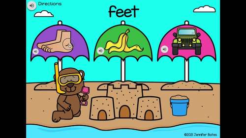 ee ea Vowel Teams Read & Match Google Slides Distance Learning | TPT