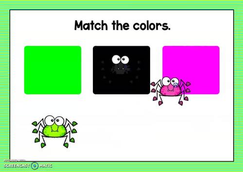 Matching and Counting Spiders Boom Cards™ Distance Learning by Creating ...