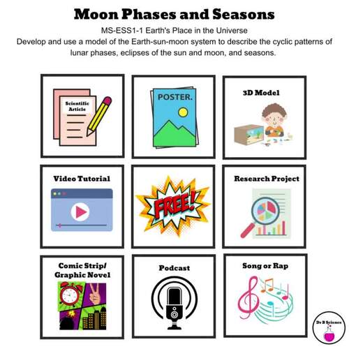 Earth's Place in the Universe Choice Board Bundle (MS-ESS1) by Dr B Science