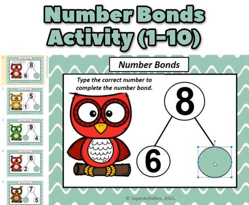 Number Bonds to 10 Activity, Interactive Google Slides, Digital Math ...