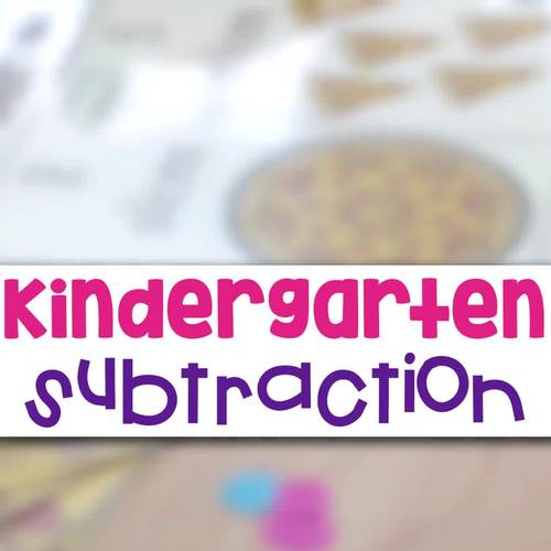 Kindergarten Subtraction Lesson Kindergarten Math by Megan Shea | TPT Kindergarten Subtraction Lesson Kindergarten Math by Megan Shea | TPT