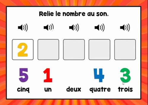 FRENCH NUMBERS 1-1,000,000 BOOM CARDS BUNDLE ⭐ Les nombres 1-100 1000 ⭐