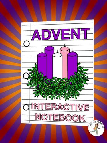 ADVENT INTERACTIVE NOTEBOOK ACTIVITY by Catch-Up Learning | TPT