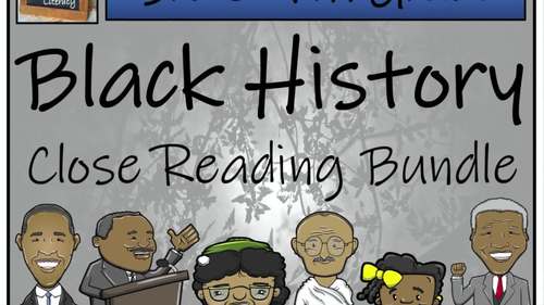 Black History Close Reading Comprehension Bundle | 3rd Grade & 4th Grade