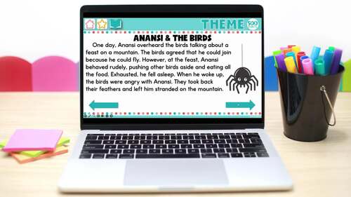 4th Grade ELA Test Prep Jeopardy Game | End of Year Review | Reading ...