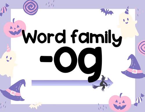 Halloween Editable Phonics Word Family -It / Segment / Blend / Animated ...
