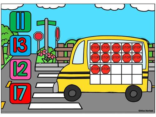 COUNTING TO 20 BOOM CARDS, CONTEO AL 20 DITIGAL LEARNING by Miss Norbiel