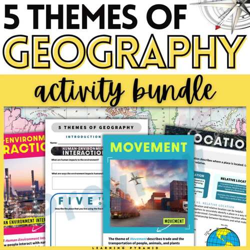 5 Themes of Geography Activities | Readings Worksheets Activities ...