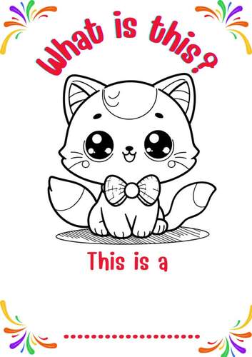 Fill in the blank vocabulary animal A-Z & coloring :writing and learn