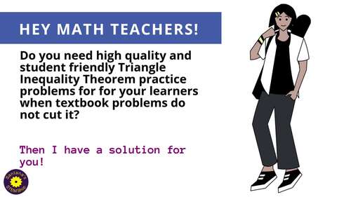 Triangle Inequality Theorem Coloring Worksheets Middle School Math ...