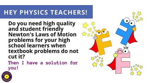 Newton's Laws of Motion Practice Problem Worksheets for Physics | TPT