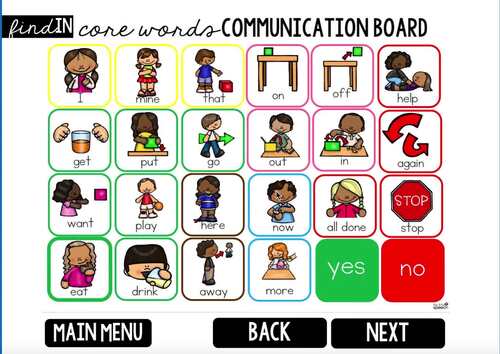 Camping Core Word Unit - Summer Vocabulary Activities for Speech Therapy