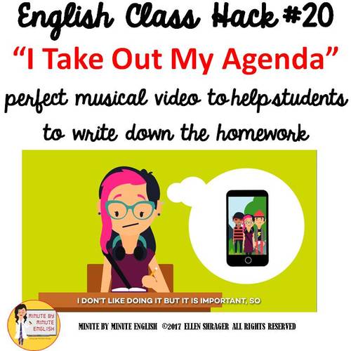 English ESL ELL EFL ELD ESOL Transitional Video Take Out Agenda TCI ...