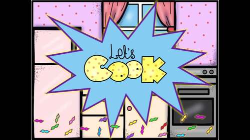 Cooking Verbs PowerPoint and Printables (ESL) by Crazy Little Teacher