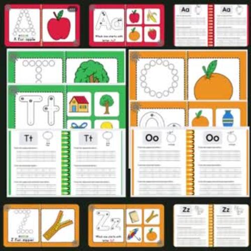 Alphabet Recognition with Fun | A–Z Interactive Workbook by Naila Farooq