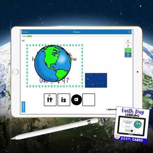 Earth Day Labeling Boom Cards by Speech Friend | TPT