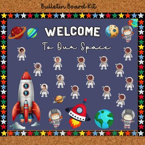 Welcome to Our Space Back To School Bulletin Board or Door Decor