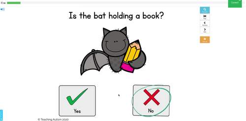 Halloween Yes or No Questions | Boom Cards Special Education Distance ...