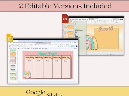 Groovy Classroom Daily Slides by Happy and Bright Classrooms | TPT