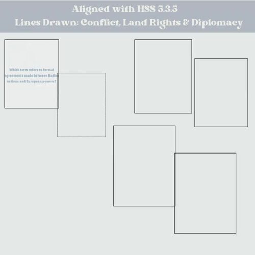 Struggle for Land Trivia Game, HSS 5.3.5 Native American Conflict ...