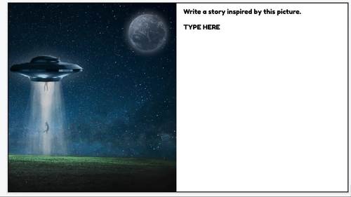 Picture Writing Prompts for Daily Writing Warm-ups for Distance ...