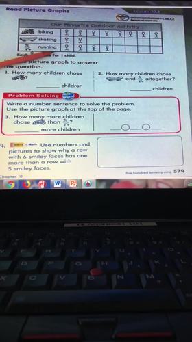 Go Math Grade 1 Chapter 10 Lesson 1 Homework Read Picture Graphs