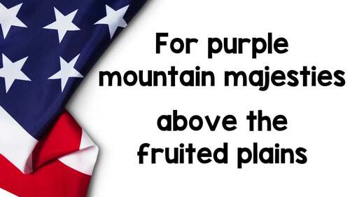 Veterans Day Music - America the Beautiful (Program Ready!!) | TPT