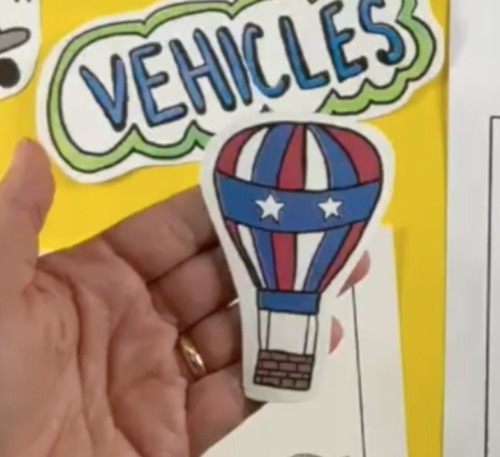 Daily Brain Warm-Ups with Directed Drawing – Hot Air Balloon Edition