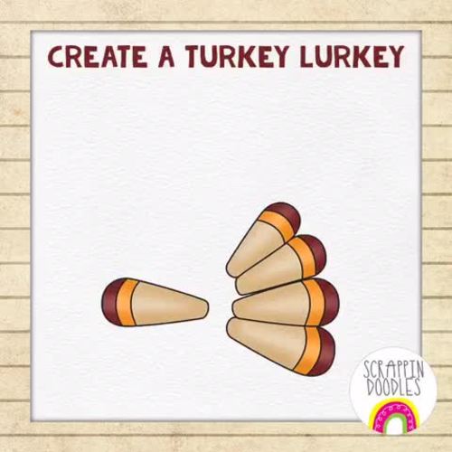 Create a Turkey ClipArt - Turkey LurkeyClipart - Turkey Pieces - Pin ...