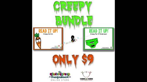 Read It Up! Creepy Bundle by Kindergarten Smorgasboard | TpT
