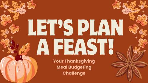 Thanksgiving Math Meal Budgeting Lesson + Worksheet Decimal Operations ...