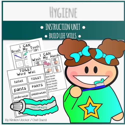 We Can Practice Hygiene: Personal Hygiene Life Skills Unit by Owl Quest