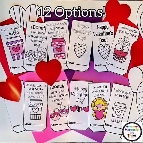 Valentine's Day Craft and Writing Activity l February Heart Flower Vase ...